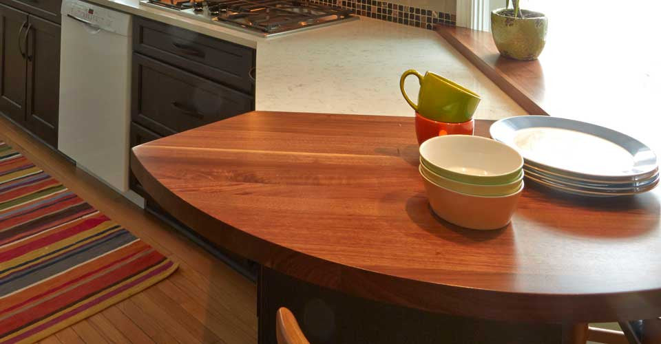 Custom Butcher Block Countertops and Island Tops - Bertrand Block