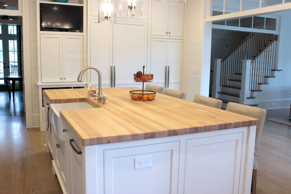 Custom Butcher Block Countertops and Island Tops - Bertrand Block